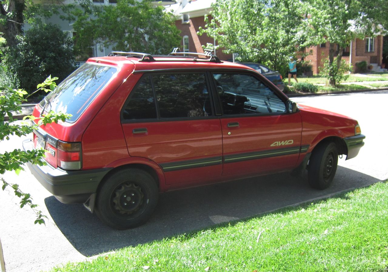 TopWorldAuto >> Photos de Subaru Justy 12 GL-II 4WD - galeries de photos